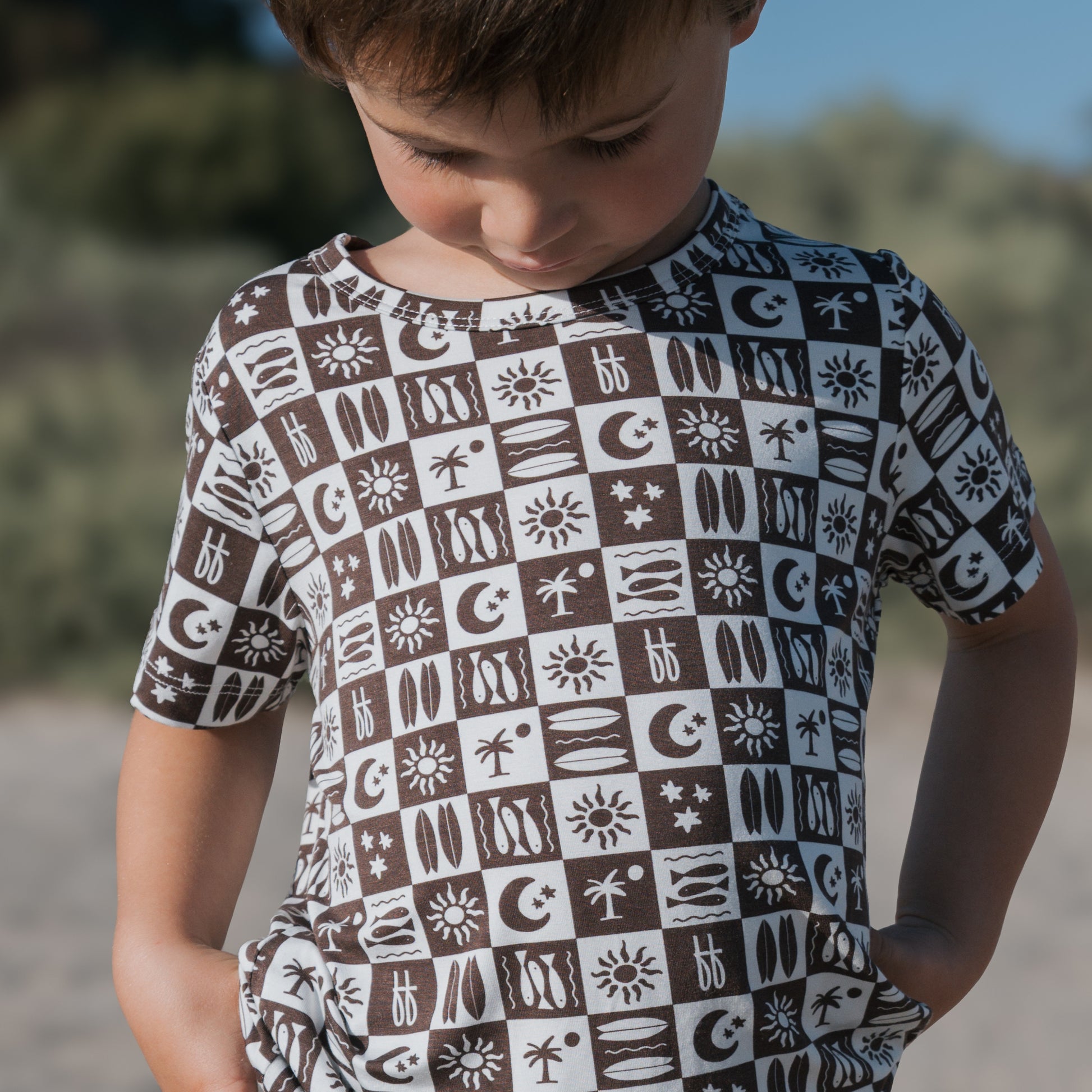 Bamboo Short Set | Summer Check – forever french baby